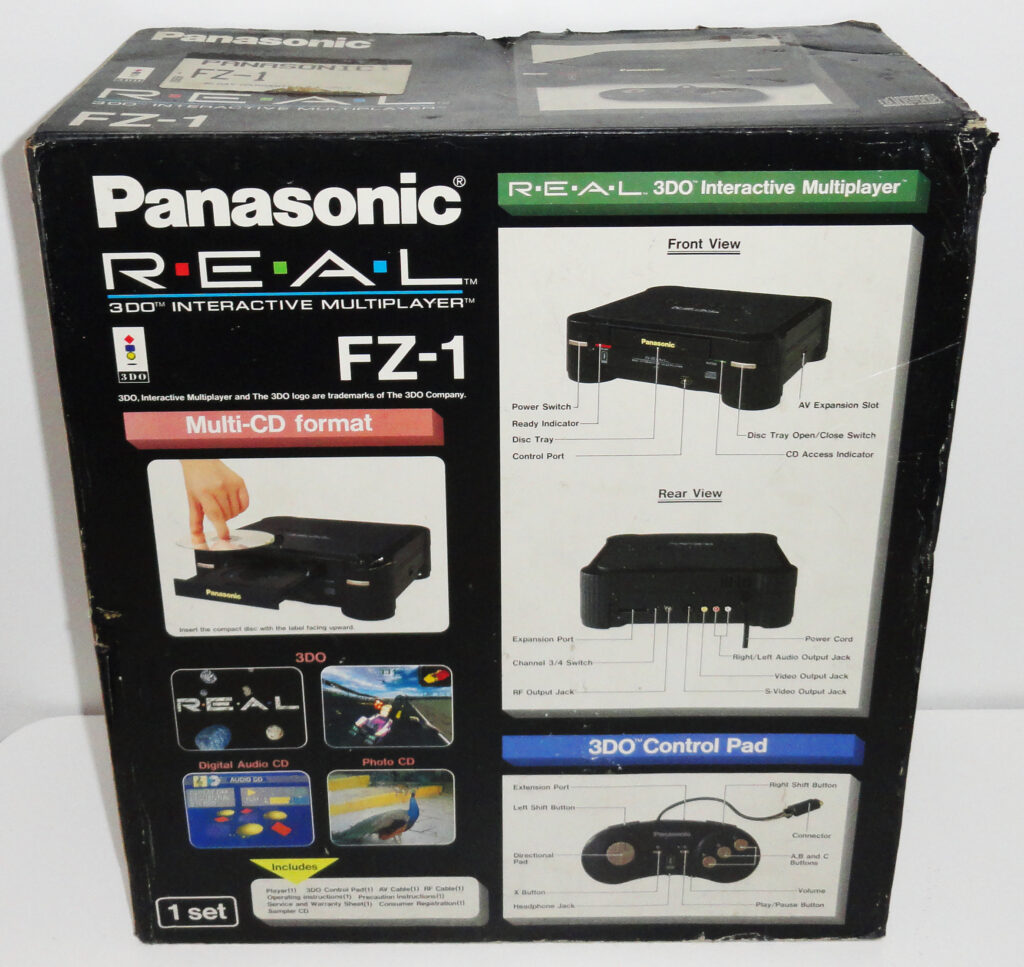 Panasonic 3do Fz1 Completa En Caja + Juegos – Museum Games