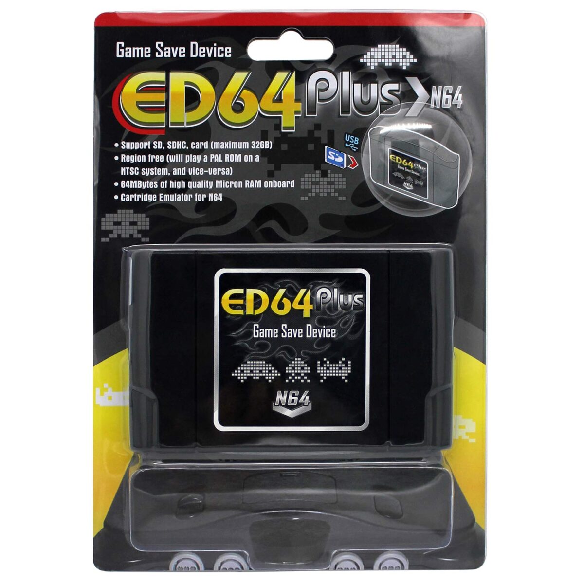 Everdrive 64 Ed64 Plus + Memoria SD 16gb con Juegos – Museum Games