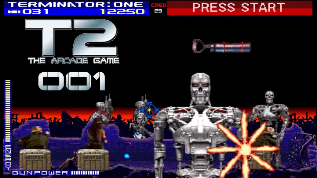 T3 (Terminator 3) The Arcade Game | Cartucho Compatible Sega 16 Bits ...