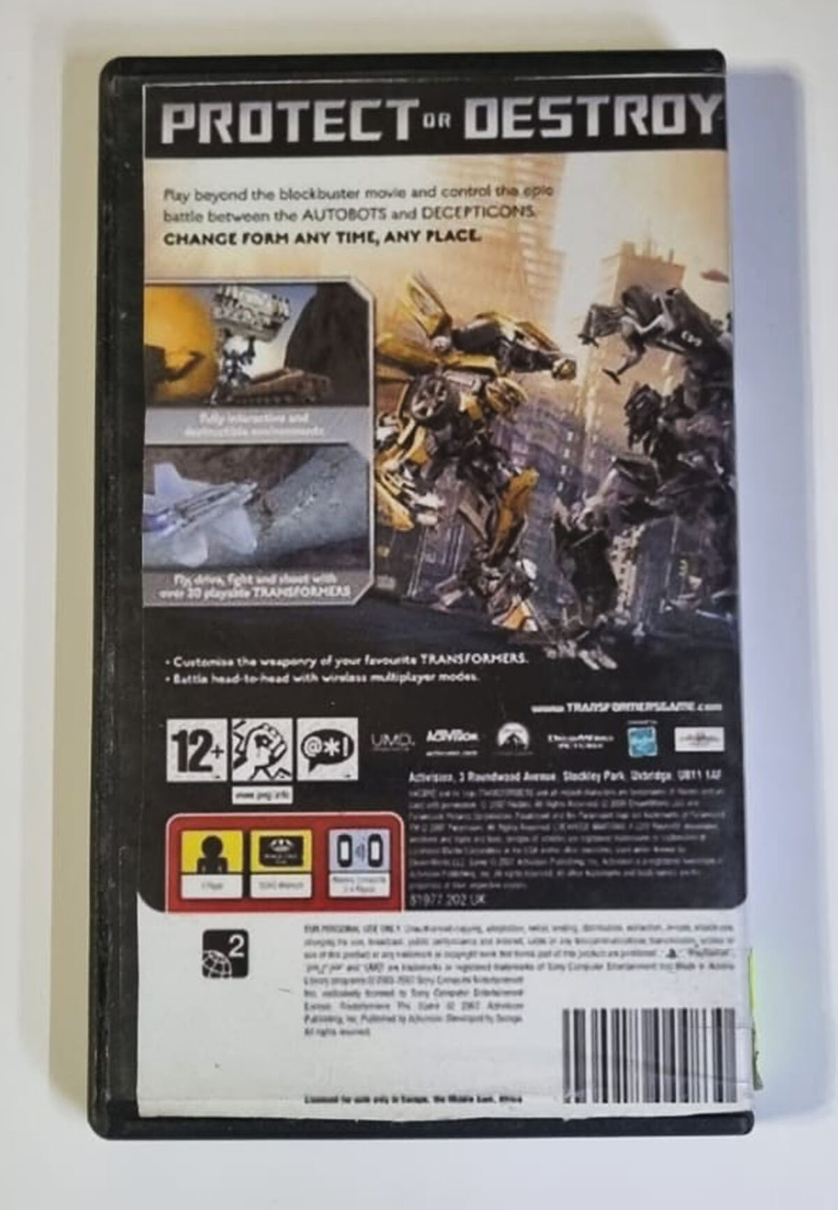 Transformers The Game | PsP – Museum Games