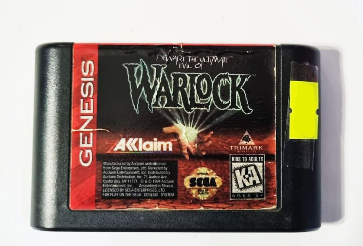 Warlock | Sega Genesis Original – Museum Games