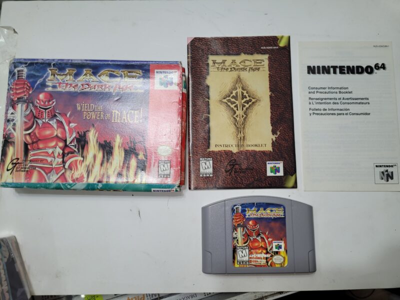 Mace The Darkness Nintendo 64 Completo – Museum Games
