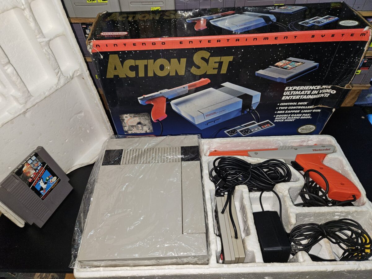 Nintendo Nes Completa Action Set 100% Original – Museum Games