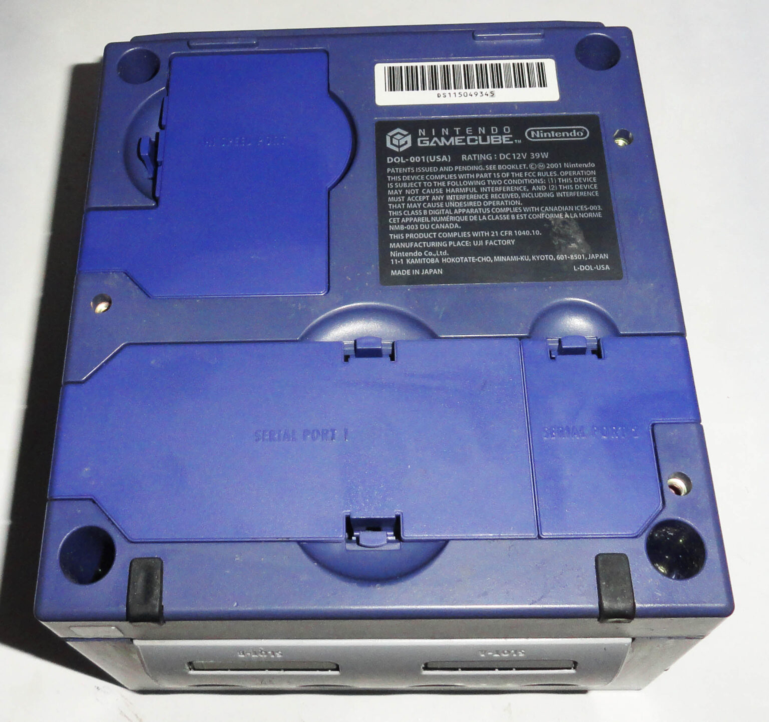 Consola Nintendo Gamecube Indigo Completa – Museum Games