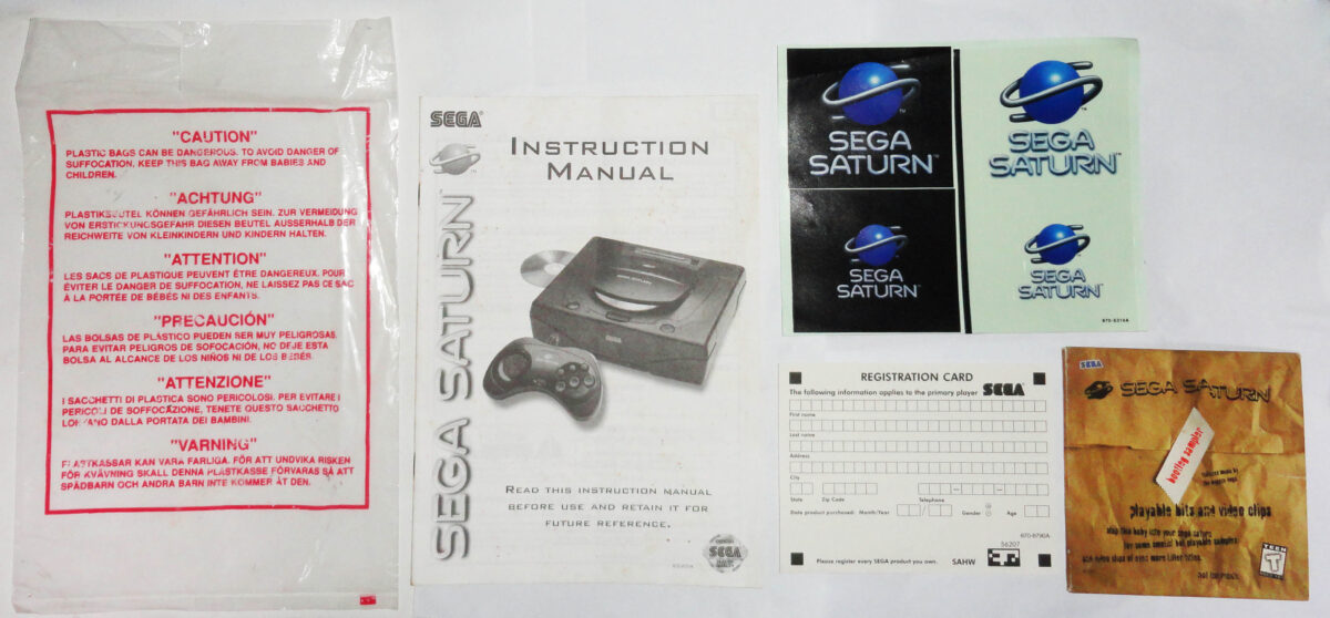 Sega Saturn Modelo 2 Completa En Caja + Cartucho Flash + Juegos ...