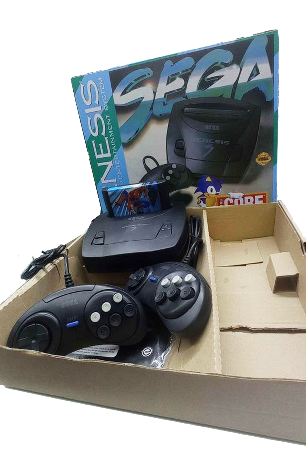 Consola 16 Bits Genesis 3 Generica Compatible Cartuchos Sega Genesis ...