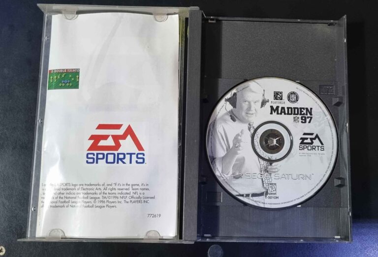 Madden NFL 97 | Sega Saturn Original – Museum Games
