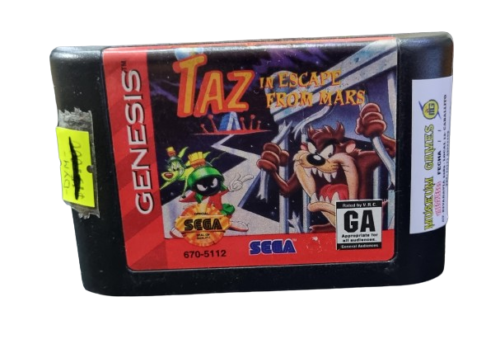 Taz in Escape from Mars | Sega Genesis Original – Museum Games
