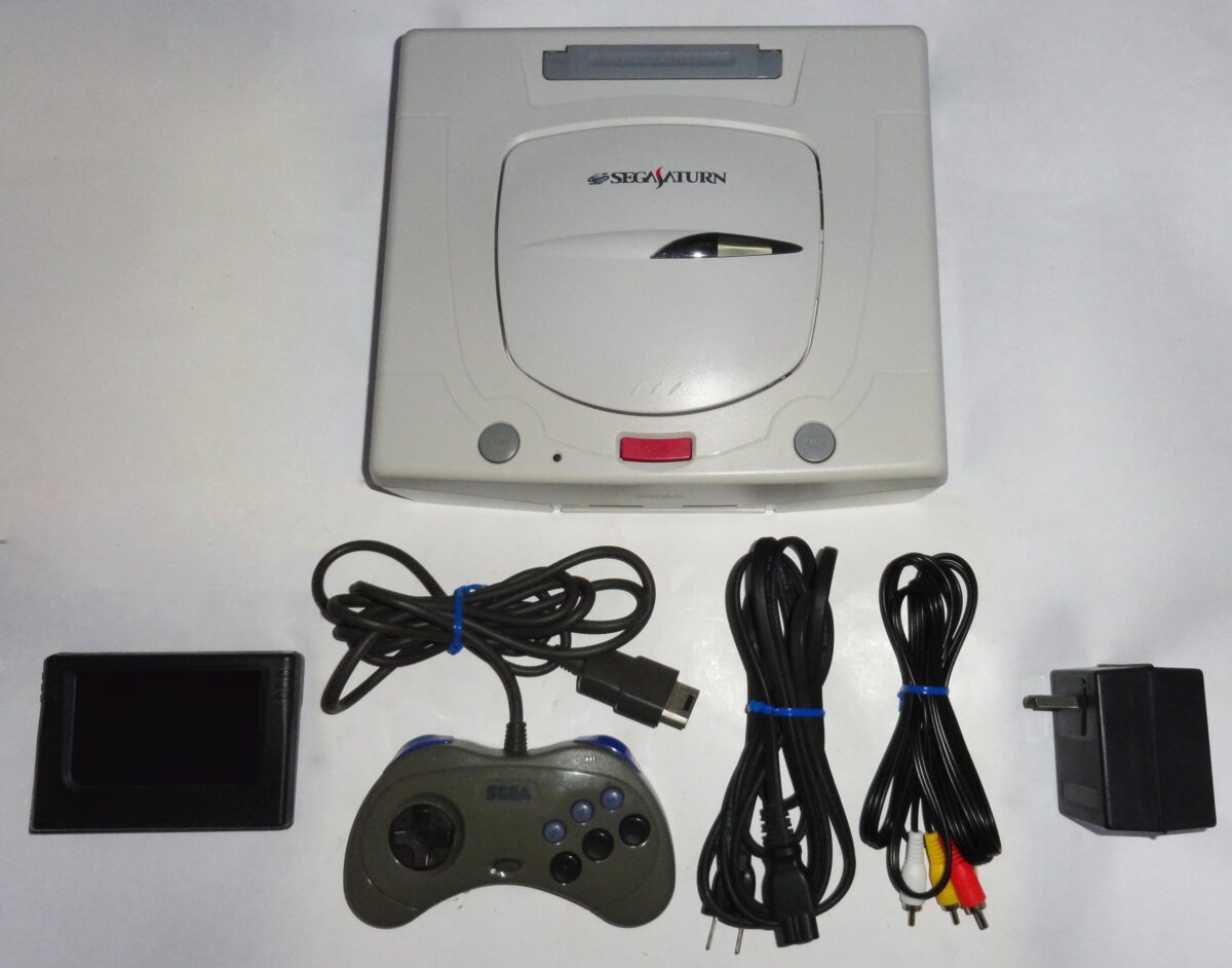 Sega Saturn Modelo 2 Japonesa + Juegos + Cartucho Flash – Museum Games