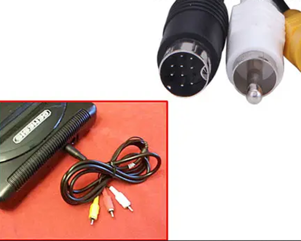Cable Audio Video Stereo 9 Pin Para Sega Genesis Modelo 2 – Museum Games