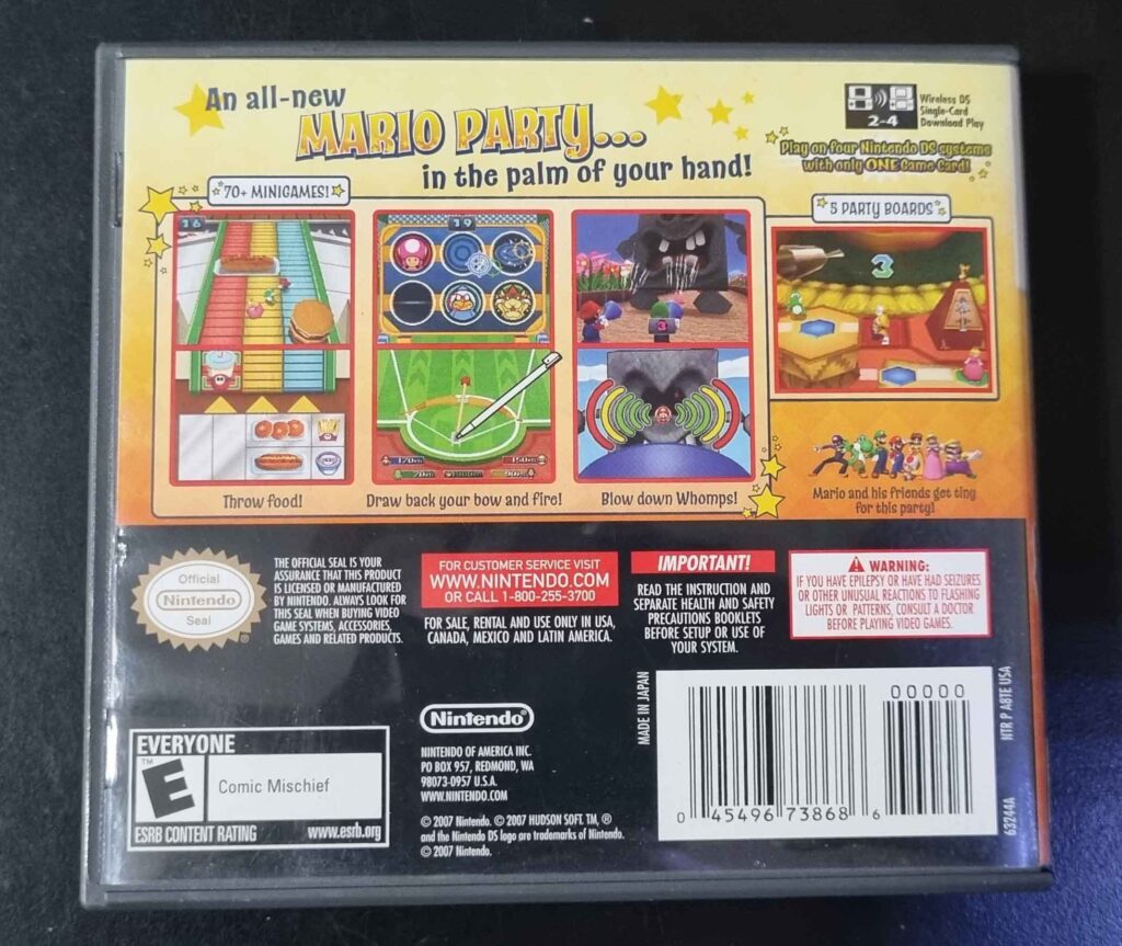 Mario Party Ds | Nintendo Ds – Museum Games Mario Party Ds | Nintendo Ds – Museum Games