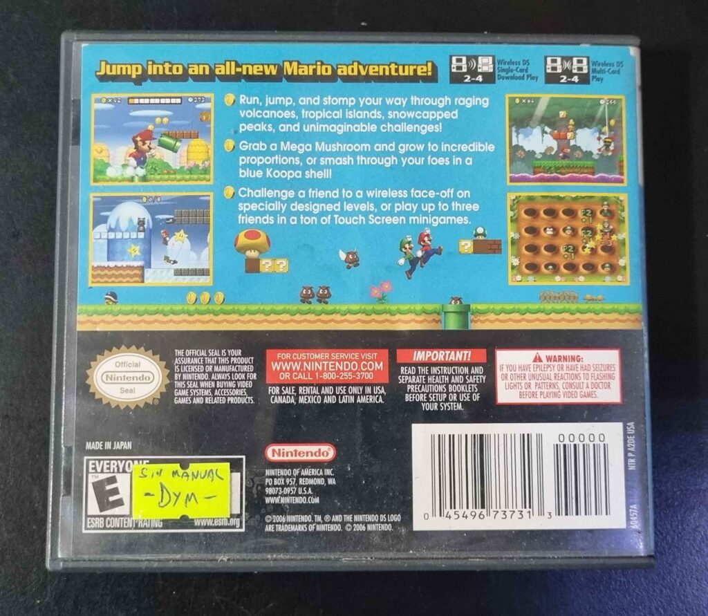 New Super Mario Bros | Nintendo Ds – Museum Games