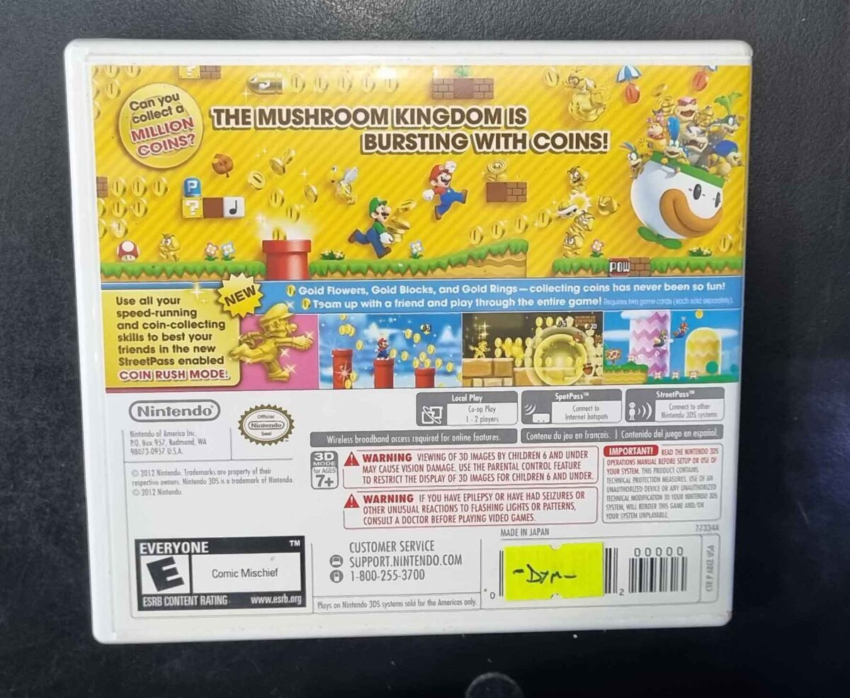 New Super Mario Bros 2 (c2) | Nintendo 3ds – Museum Games