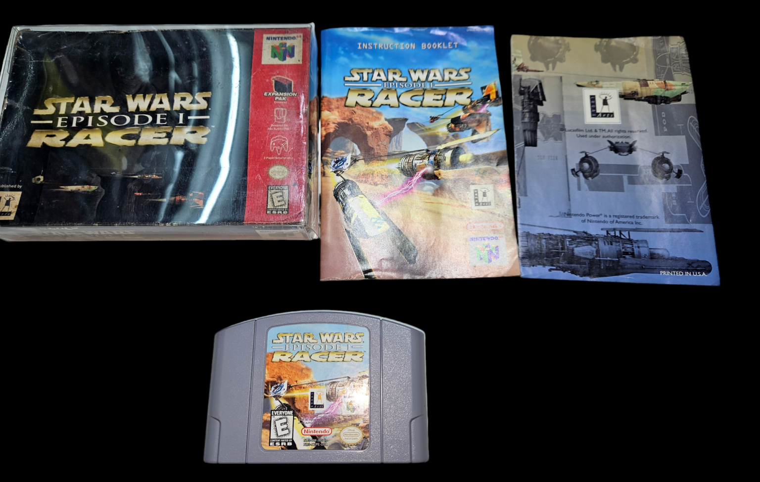 STAR WARS RACER ORIGINAL NINTENDO 64 COMPLETO – Museum Games