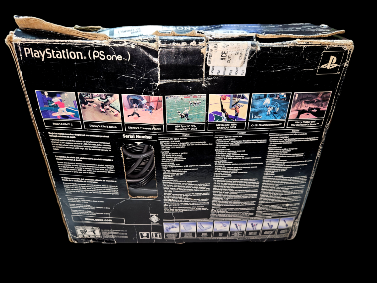 Consola Psone En Caja chipeada + 2 Juegos – Museum Games