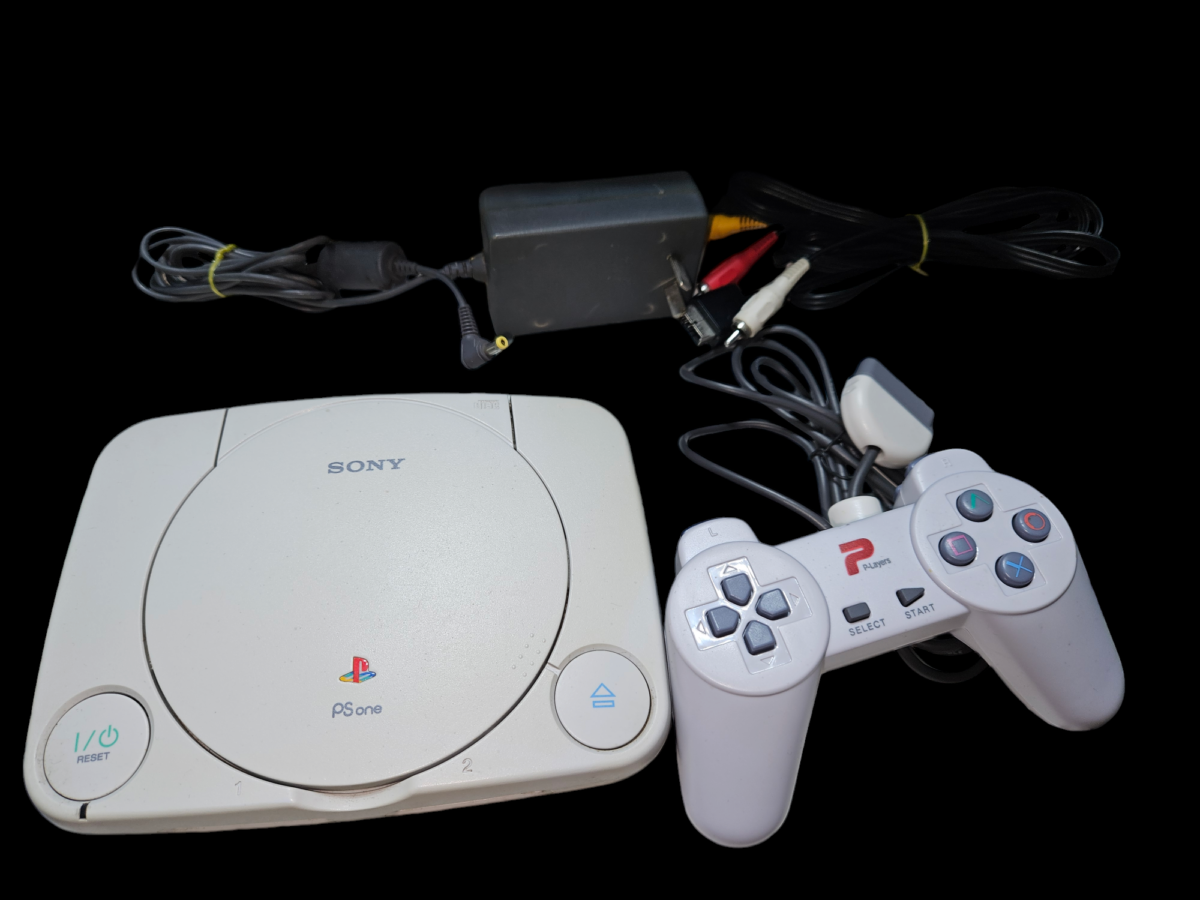 Consola Psone En Caja chipeada + 2 Juegos – Museum Games