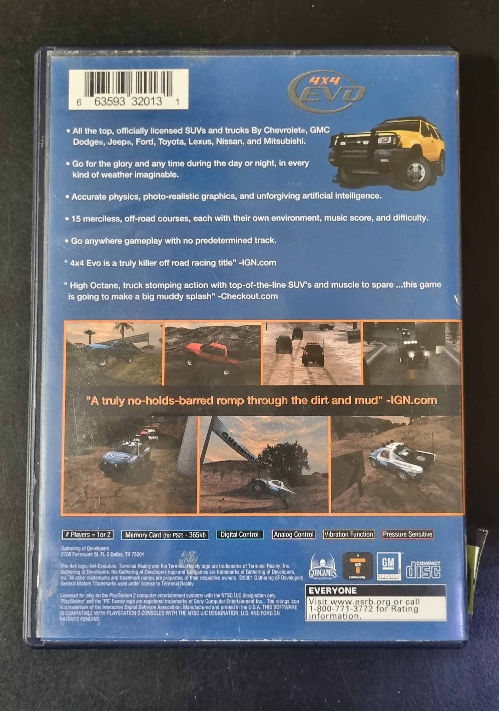 4×4 Evolution | PS2 – Museum Games