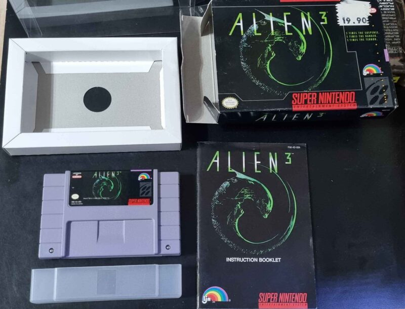 Alien 3 | Super Nintendo (Original) (completo) – Museum Games