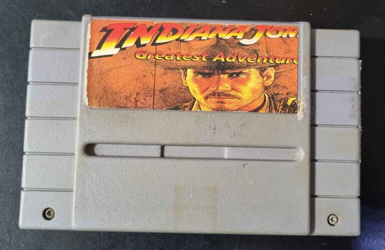Indiana Jones’ Greatest Adventures | Super Nintendo (Clon) – Museum Games