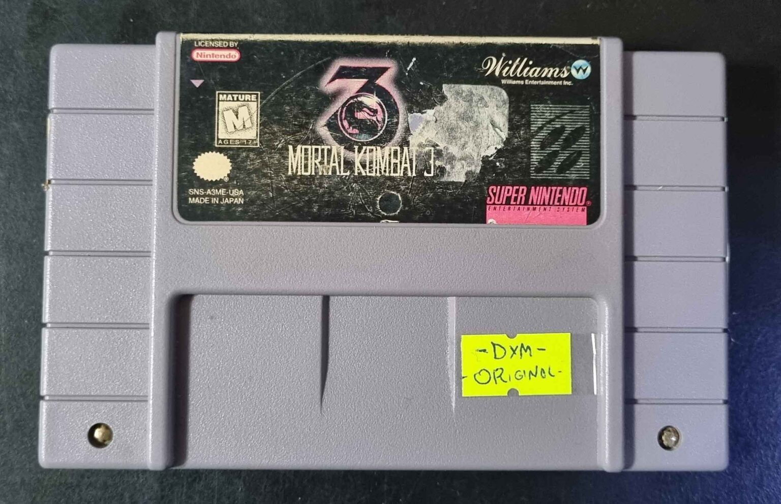 Mortal Kombat 3 | Super Nintendo (Original) – Museum Games