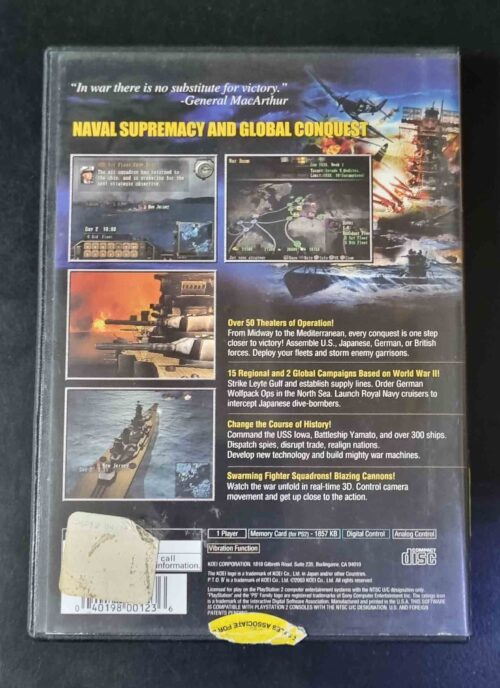 P.t.o. IV Pacific Theater of Operation | PS2 – Museum Games