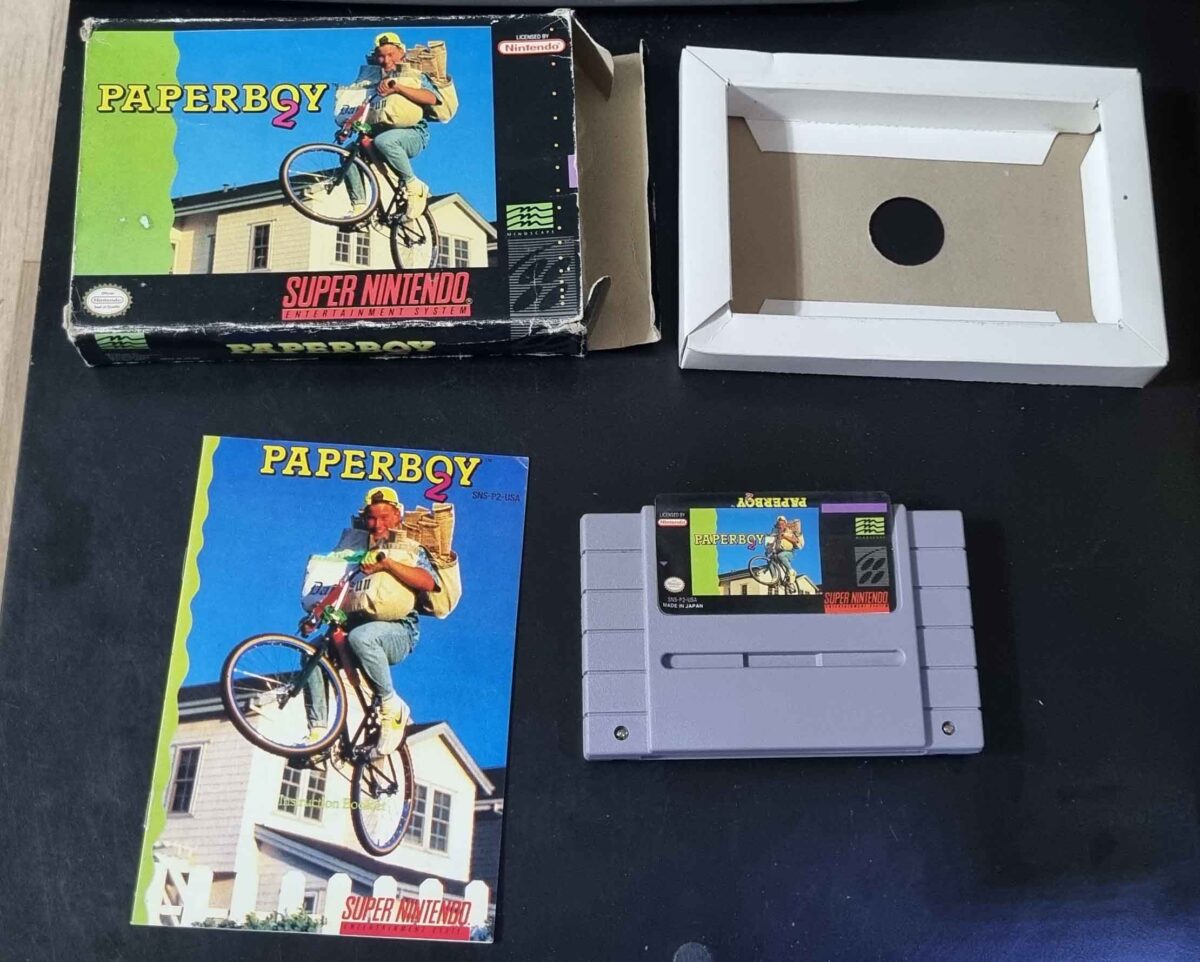 Paperboy 2 | Super Nintendo (Clon caja y manual) – Museum Games