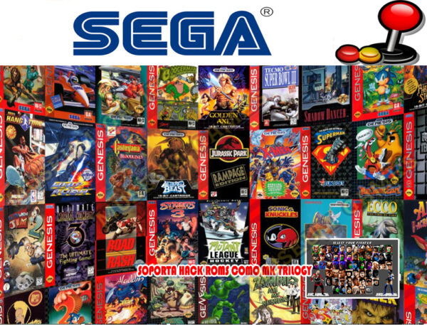Consola 16 Bits Retro Super Drive 2 Mini – Hd Sega Con 2500 Juegos ...