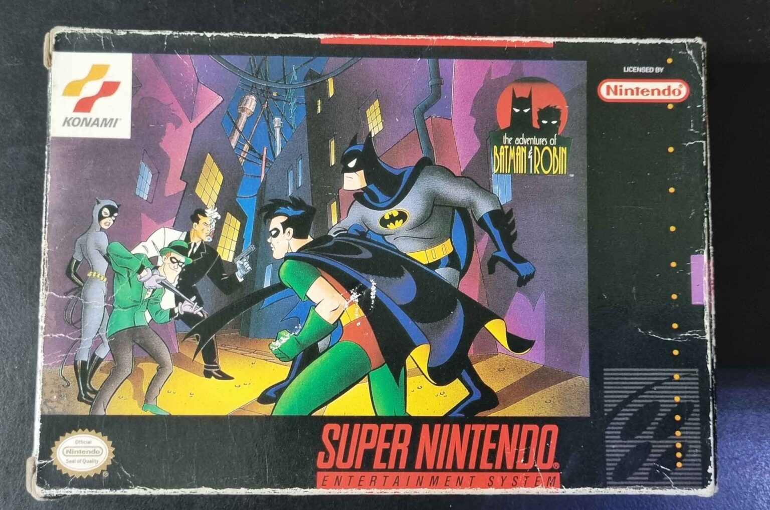 The Adventures of Batman & Robin | Super Nintendo (Original) – Museum Games