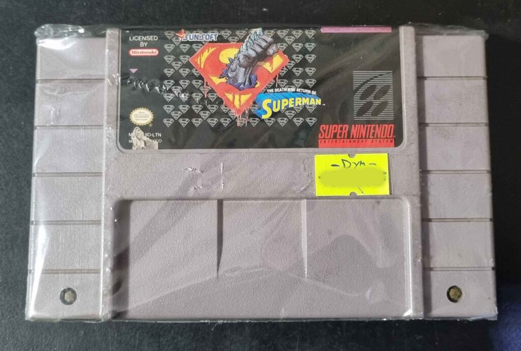 The Death and Return of Superman | Super Nintendo (Original) – Museum Games