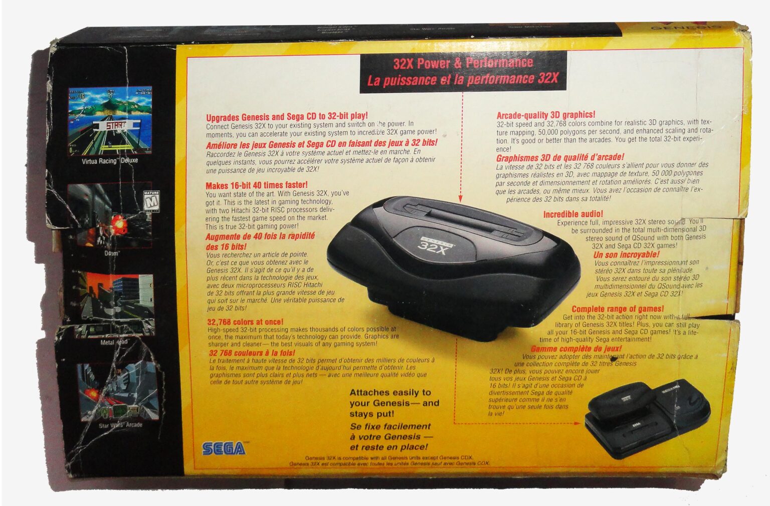 Sega Genesis 32x Completa En Caja – Museum Games