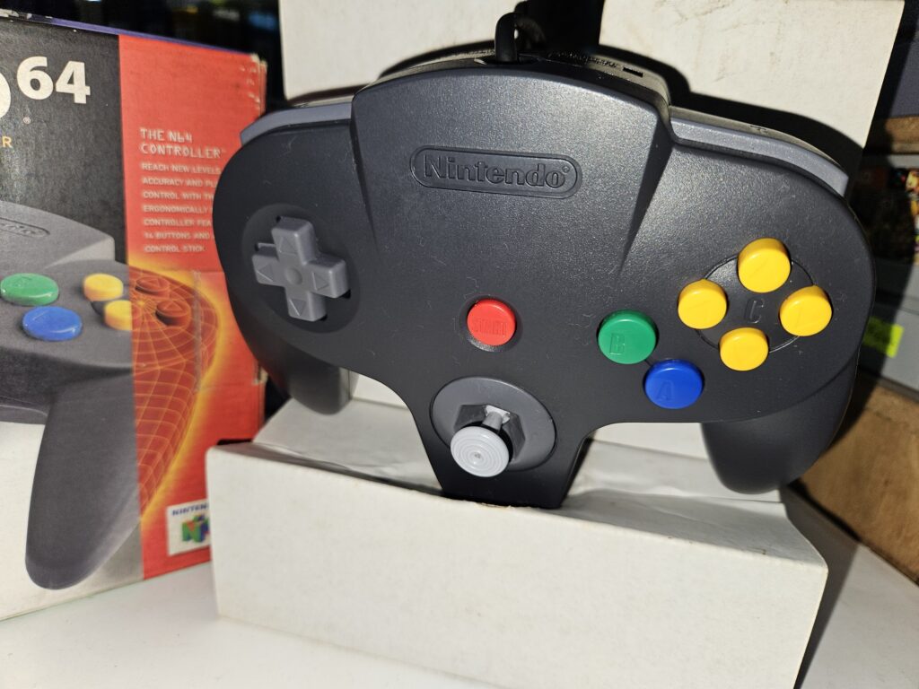 Joystick Nintendo 64 Original negro En caja – Museum Games
