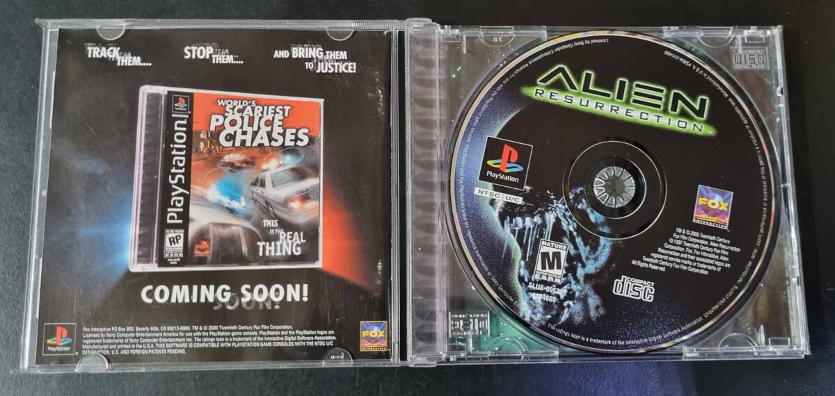 Alien Resurrection | Ps1 Usa – Museum Games