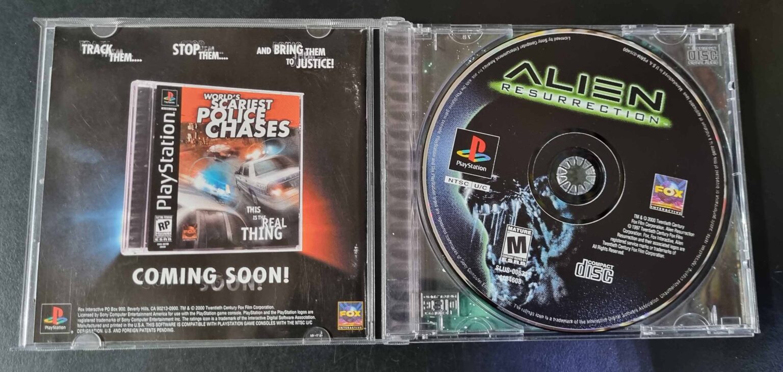 Alien Resurrection | Ps1 Usa – Museum Games