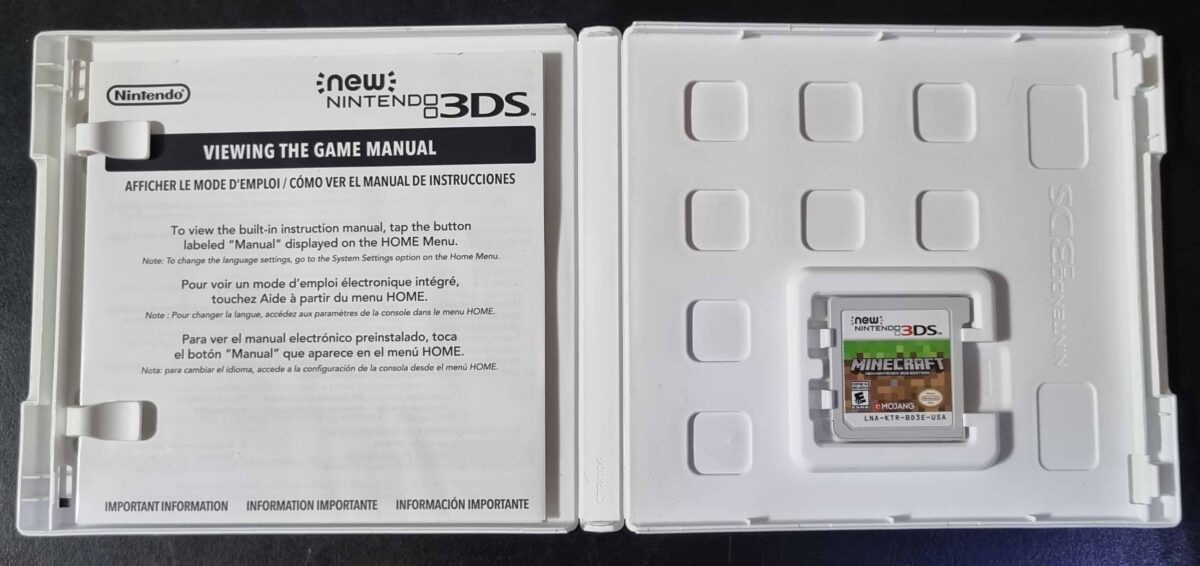 Minecraft New Nintendo 3ds Edition | Nintendo 3ds – Museum Games