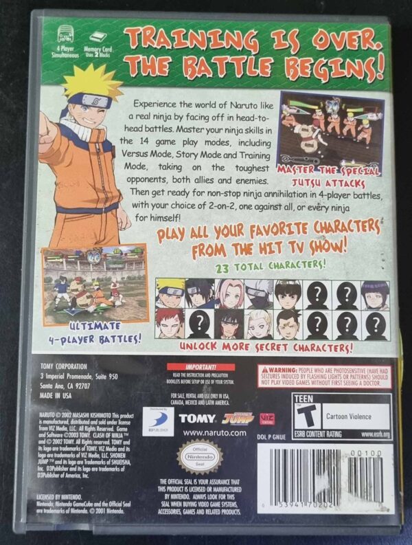 Naruto Clash of Ninja 2 | Gamecube – Museum Games
