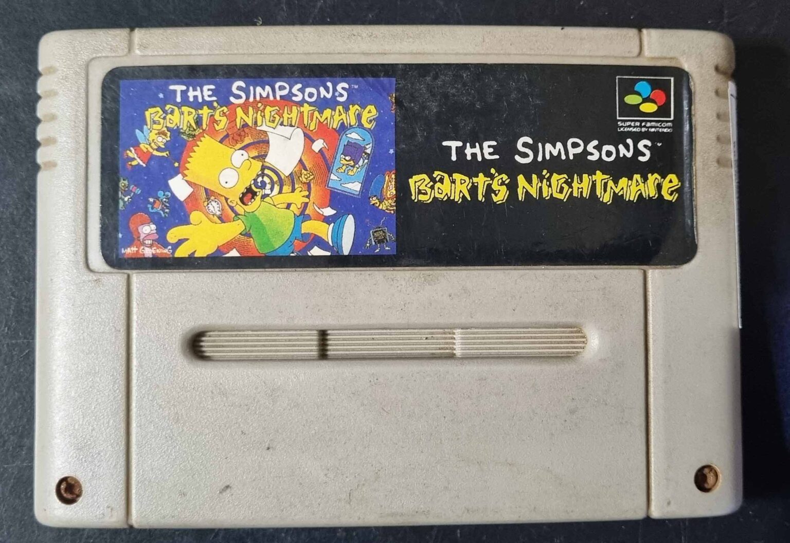 The Simpsons Bart’s Nightmare | Super Nintendo (Clon) – Museum Games