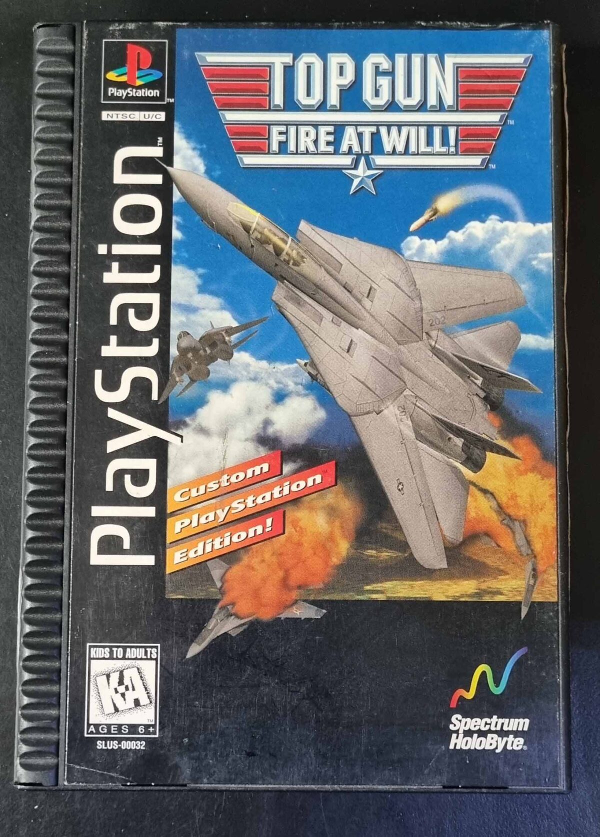 Top Gun Fire at Will | Ps1 Usa – Museum Games