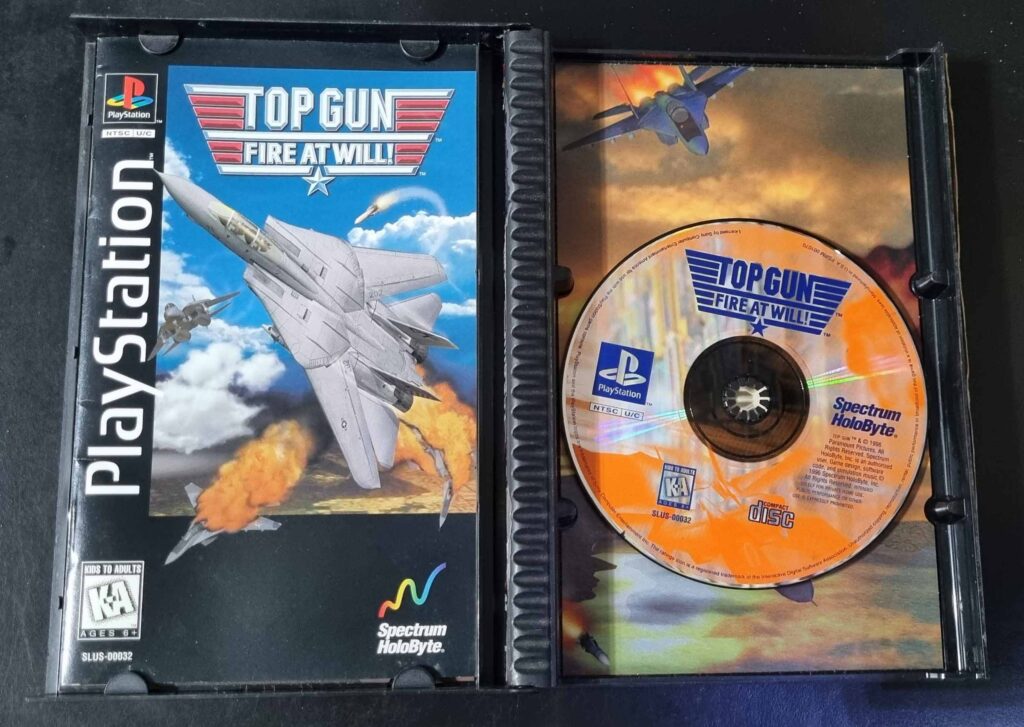 Top Gun Fire at Will (2do) | Ps1 Usa – Museum Games