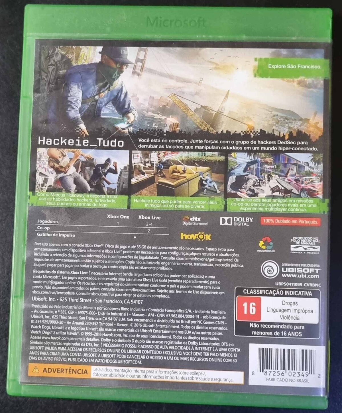 Watch Dogs 2 | Xbox One -Usa- – Museum Games