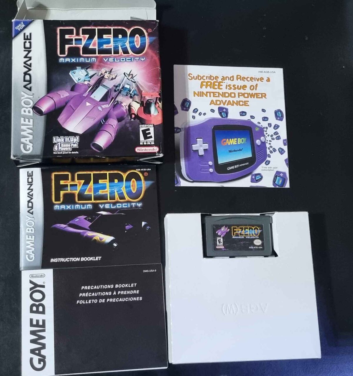 F-Zero Maximun Velocity | Game Boy Advance Original – Museum Games