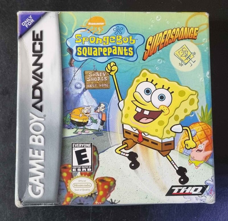 SpongeBob SquarePants SuperSponge | Game Boy Advance Original – Museum Games