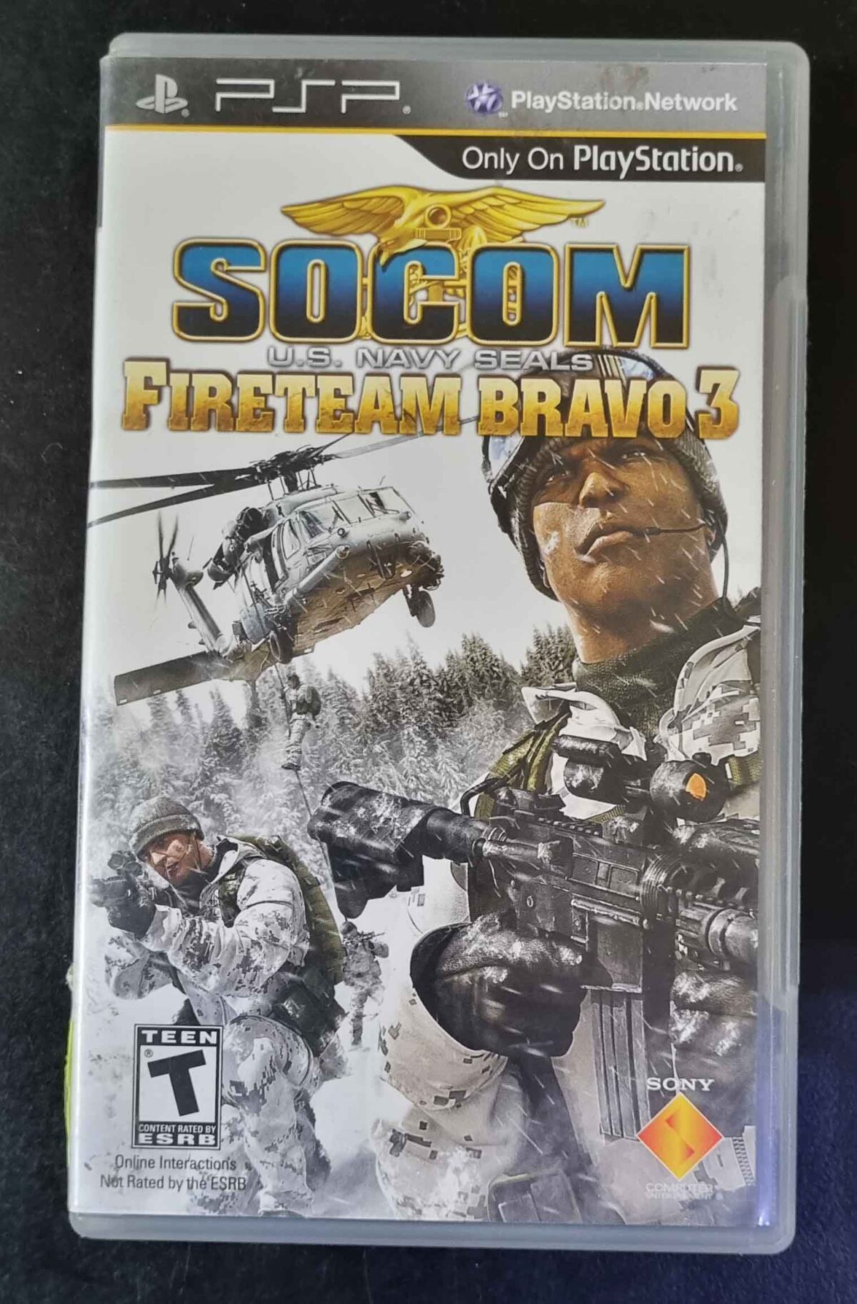 SOCOM U.S. Navy SEALs Fireteam Bravo 3 | PsP – Museum Games