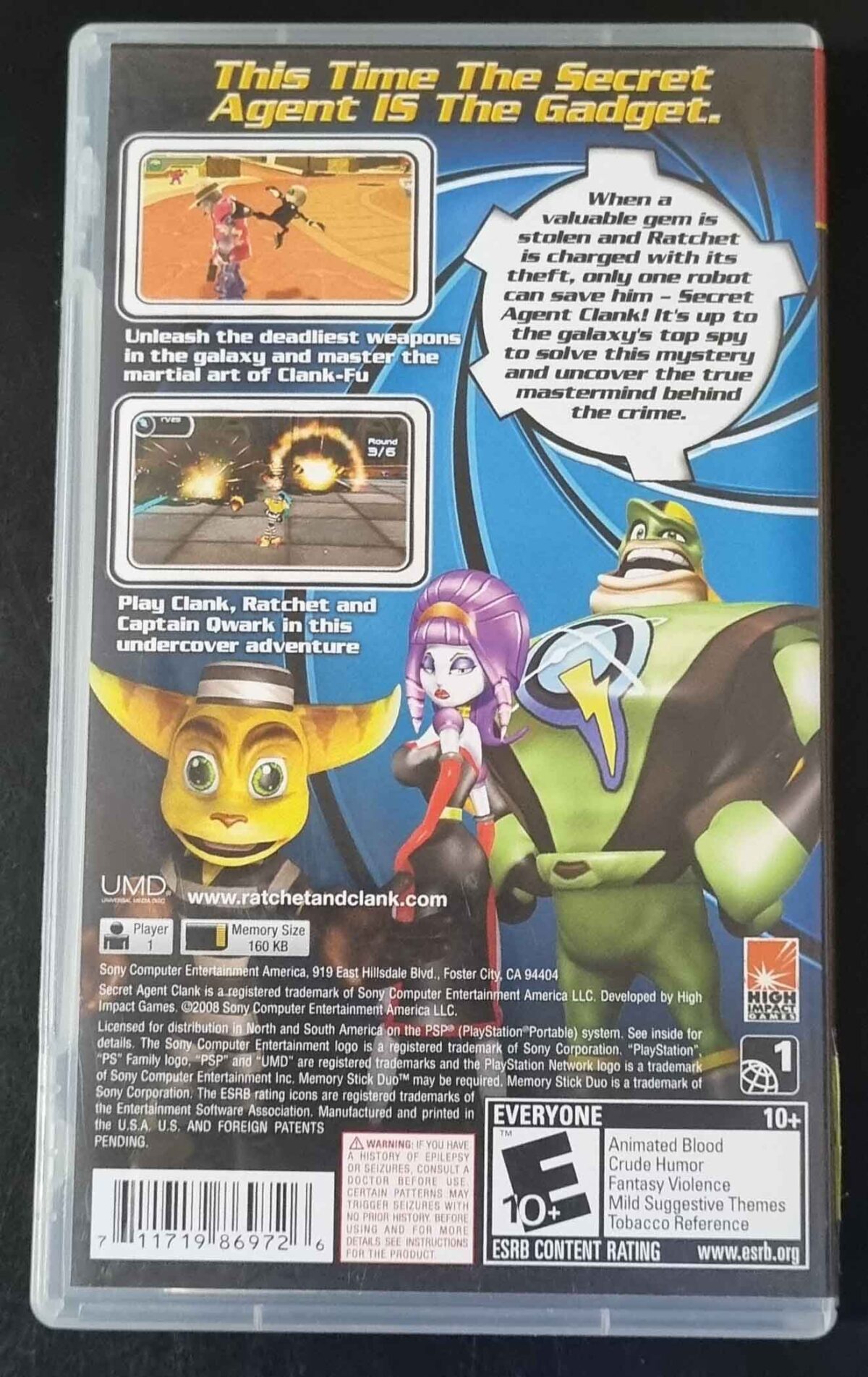 Secret Agent Clank | PsP – Museum Games