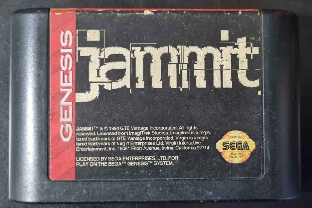 Jammit | Sega Genesis Original – Museum Games