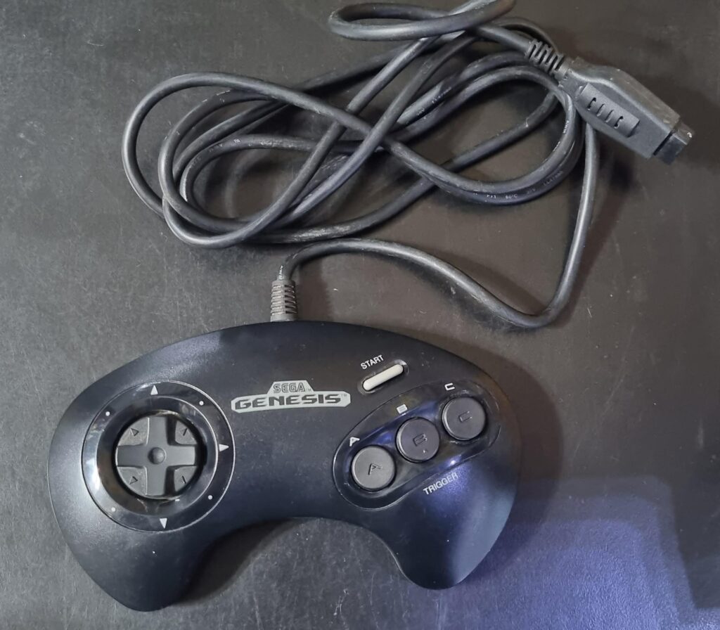 Joystick Sega Genesis Original 3 botones – Museum Games