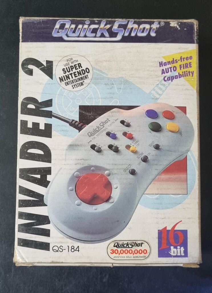 Joystick Invader 2 Quickshoot Para Super Nintendo – Museum Games