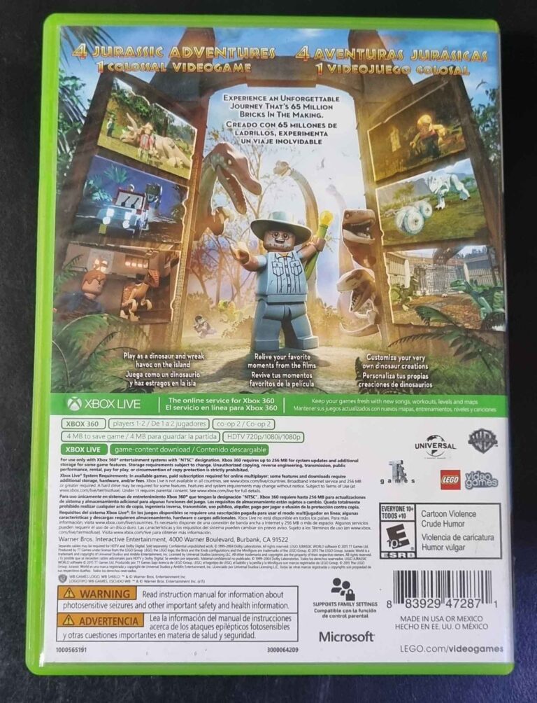 Lego Jurassic World | Xbox 360 – Museum Games