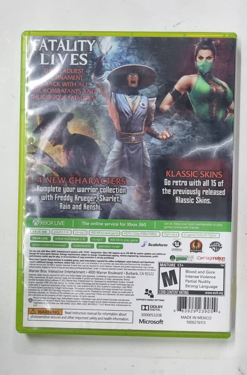 Mortal Kombat Complete Edition | Xbox 360 – Museum Games
