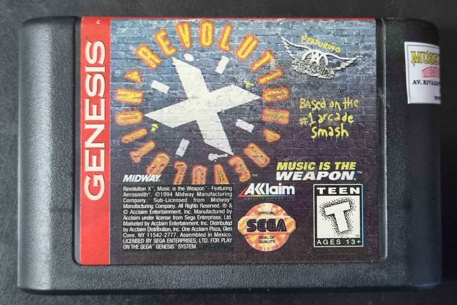 Revolution X | Sega Genesis Original – Museum Games