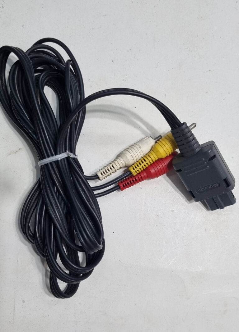 Cable Av Super Nintendo Original – Museum Games